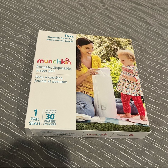 Munchkin | Bath, Skin & Hair | Munchkin Portable Diaper Pail | Poshmark